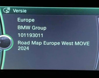 Original BMW Navigation Map Update BMW Europe Next 2024 Map Next 2024 ...
