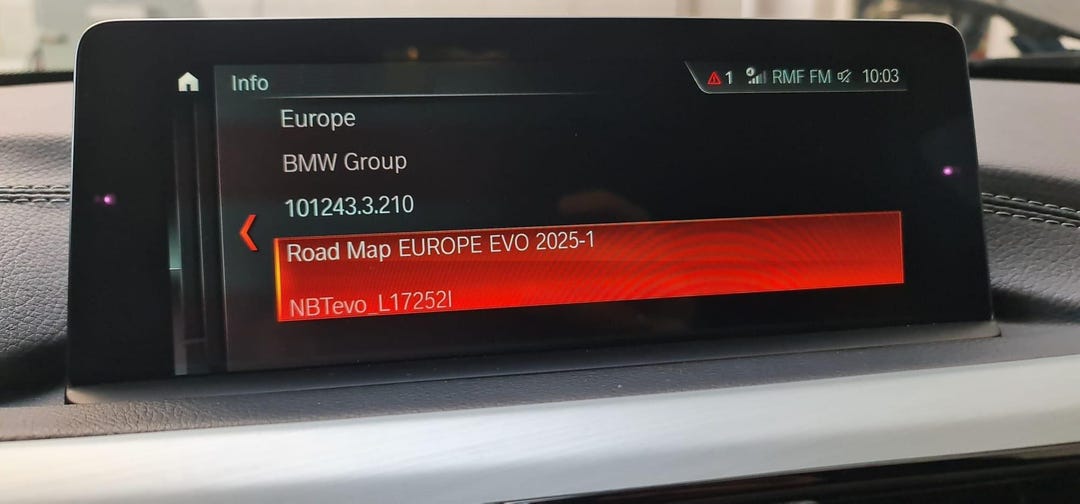 BMW Europe Evo 2025 Map Update + Europe 2025 FSC Code for Evo ID 5/6 ...