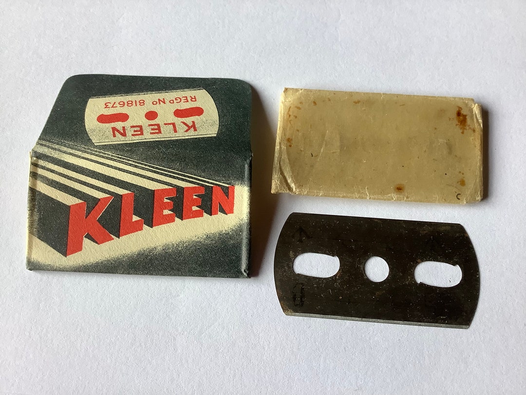 WW11 Escape Evasion Compass Razor Blade & Wrapper 'kleen' Dated 1945 - Etsy