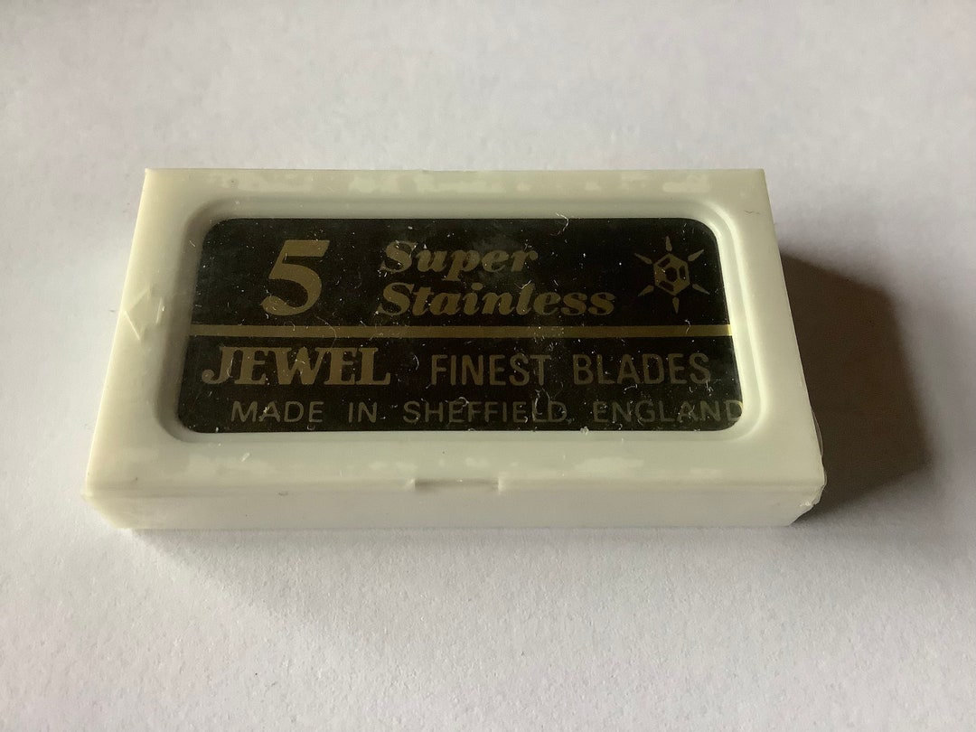 Vintage Razor Blades Small Dispenser Pack 'jewel' Super Stainless ...