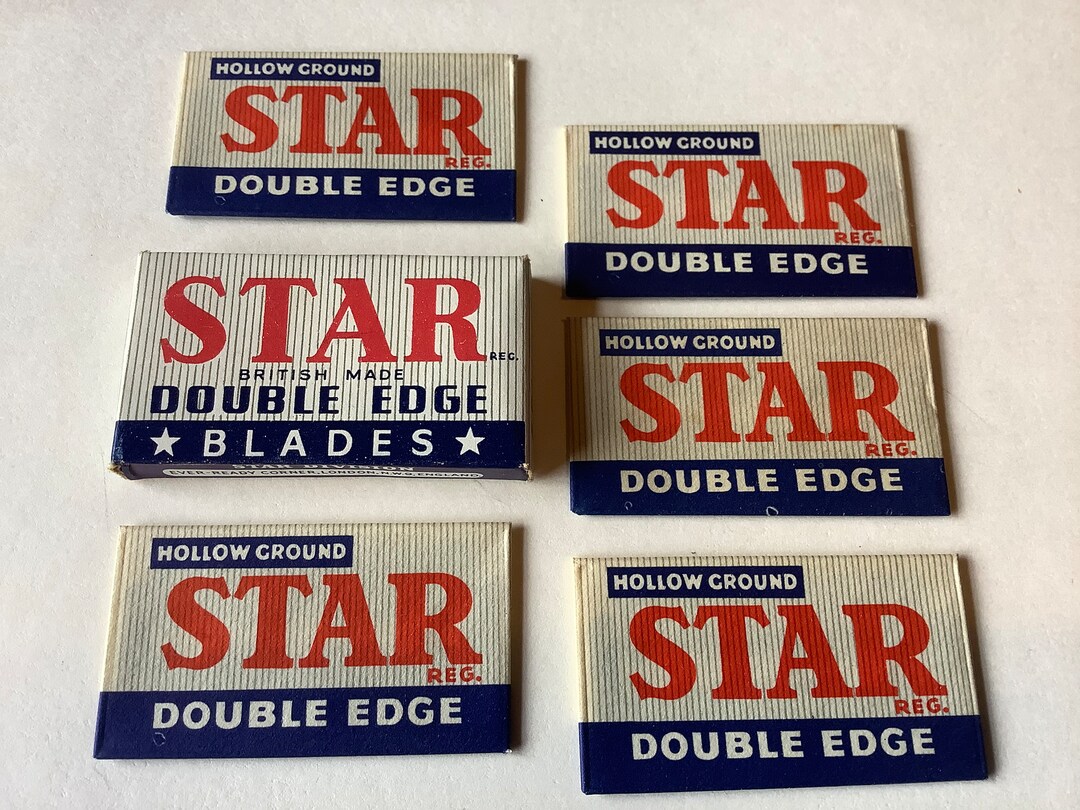 Vintage Razor Blades Full Box 'star' British Made WW11 Era - Etsy