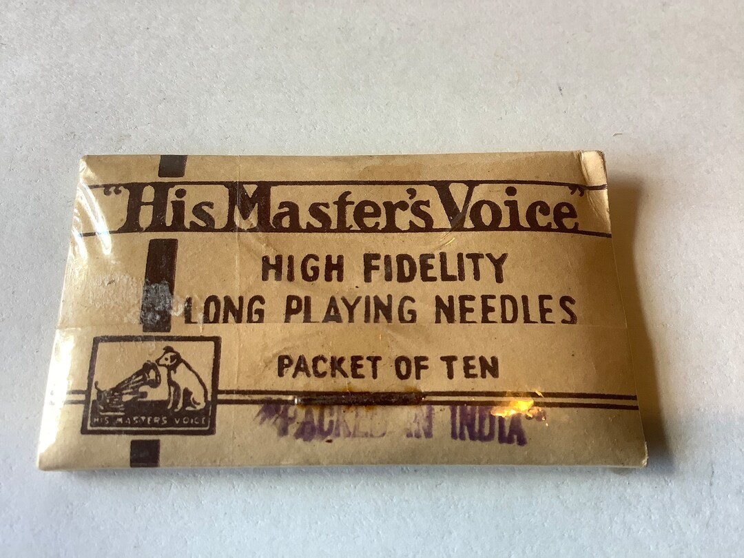 HMV Gramophone Needle Packet C. 1920's/30's Sealed - Etsy Australia