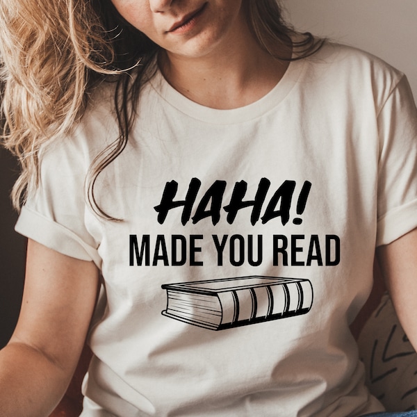 Made You Read Svg - Etsy
