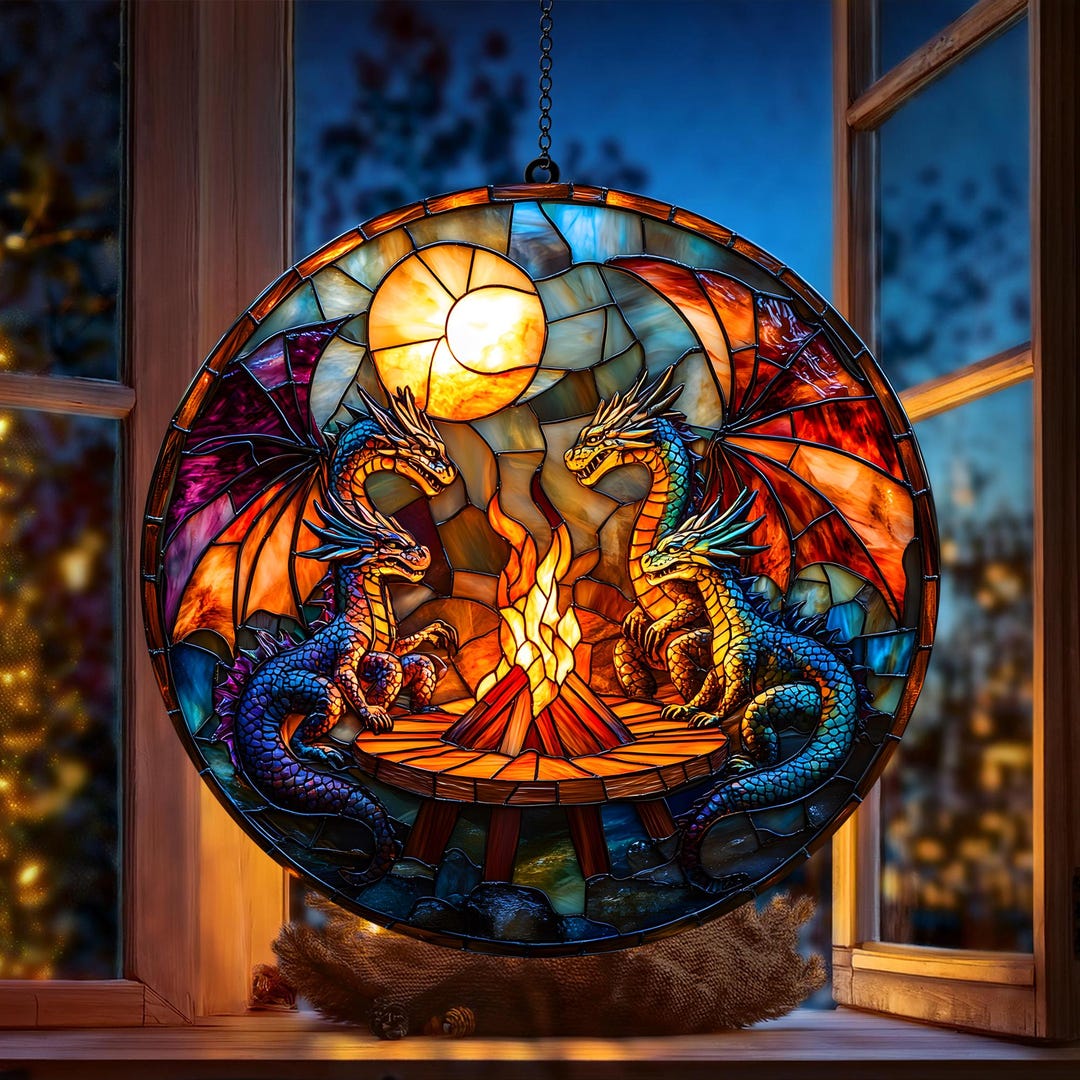 Dragon Ornament, Fantasy Dragon Ornament, Dragon Wall Art Decoration ...