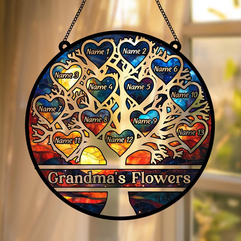 Tree of Life Suncatcher - Etsy