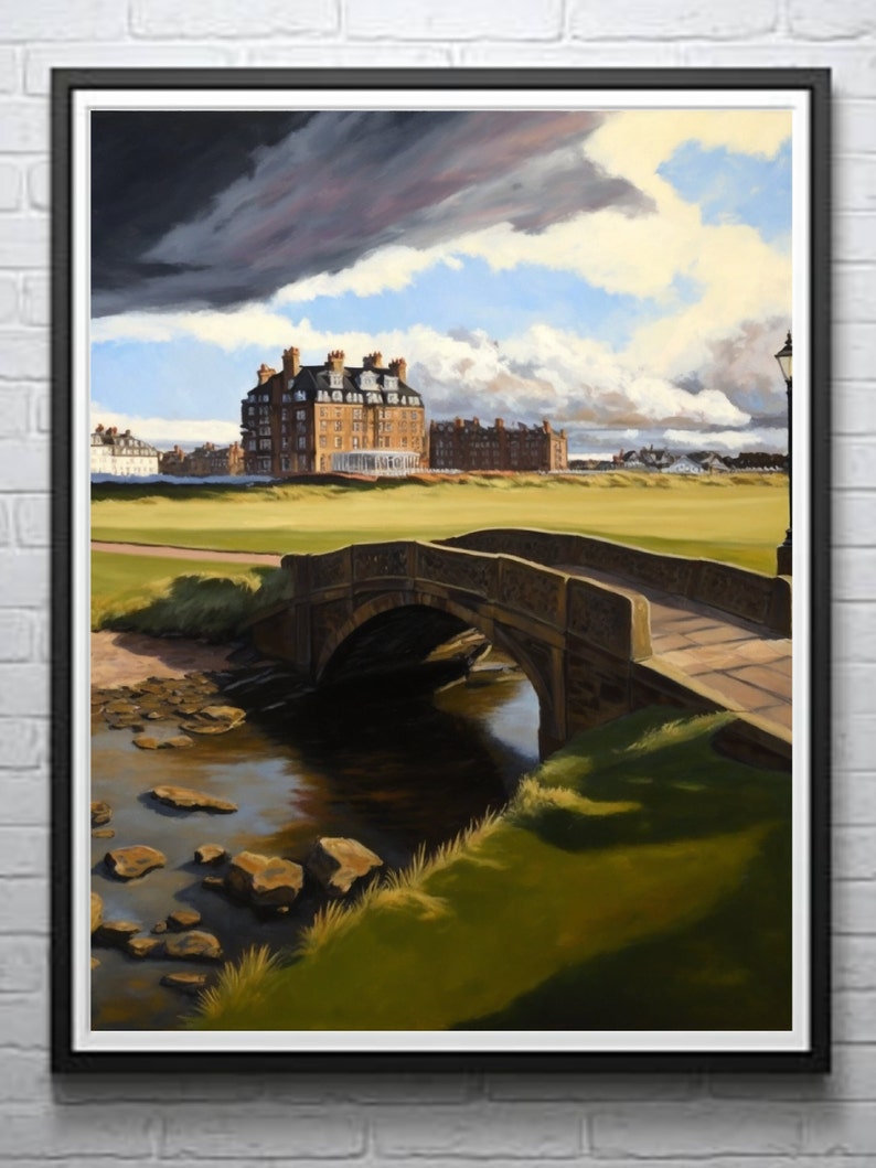 St Andrews Art Print, St Andrews Old Course 150th the Open Championship ...