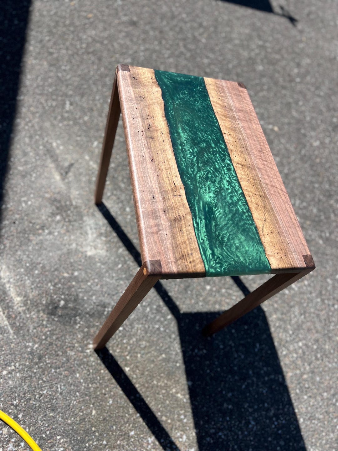 Black Walnut Live Edge Epoxy River Table - Etsy