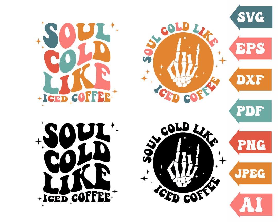 Soul Cold Svg, Wavy Svg, Groovy Svg, Wavy Font Svg, Wavy Stacked Svg ...