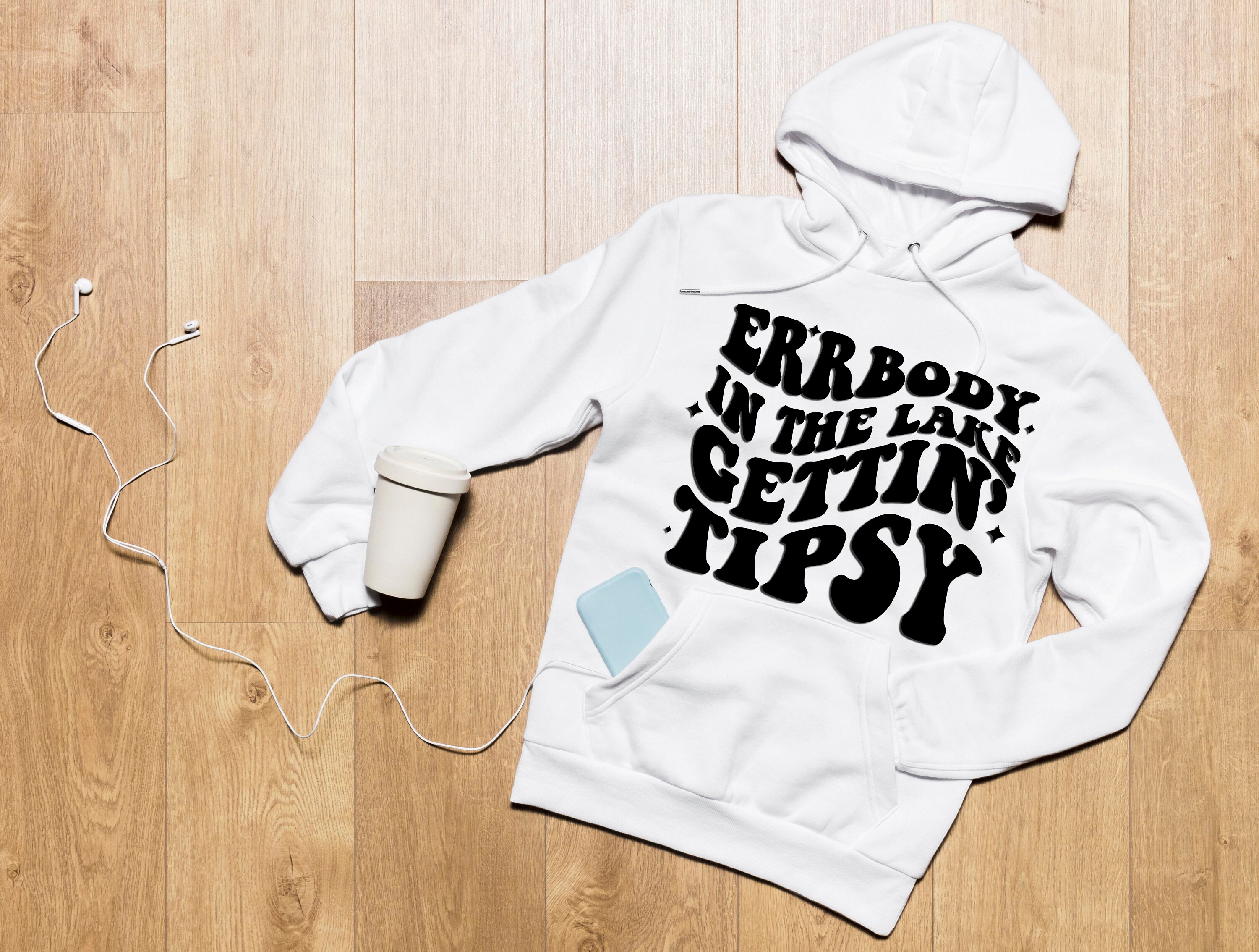 Errbody in the Lake Getting Tipsy SVG: Dripping Face Clipart (cut File ...