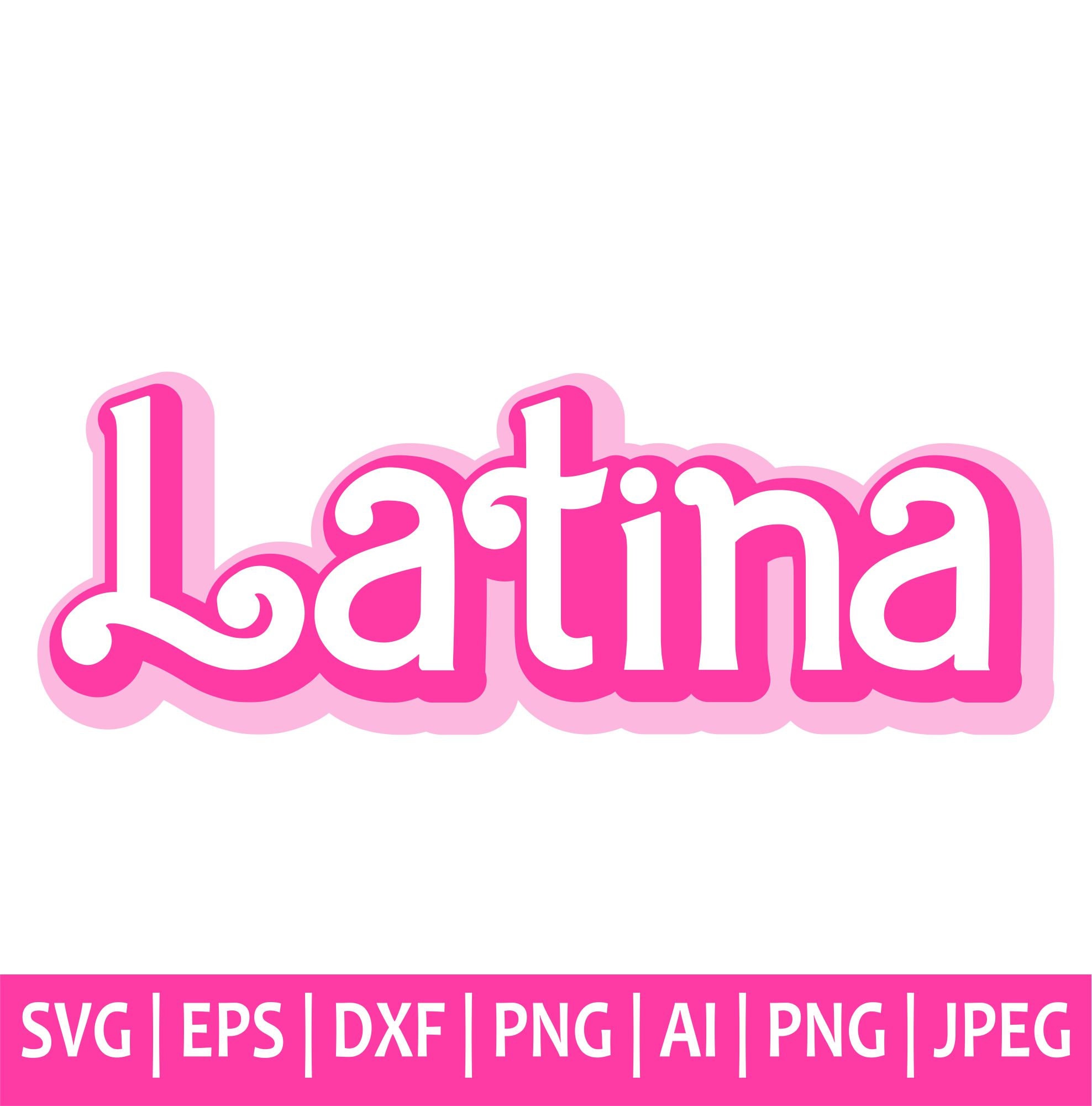 Latina Svg, Positive Quotes Svg, Spanish Sayings Svg, Pink Svg ...