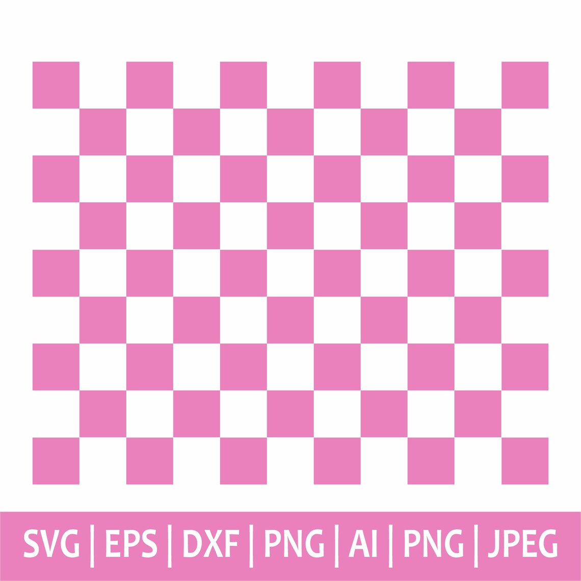 Pink Checkerboard Svg, Seamless Checkered Pattern Png, Pattern Svg ...