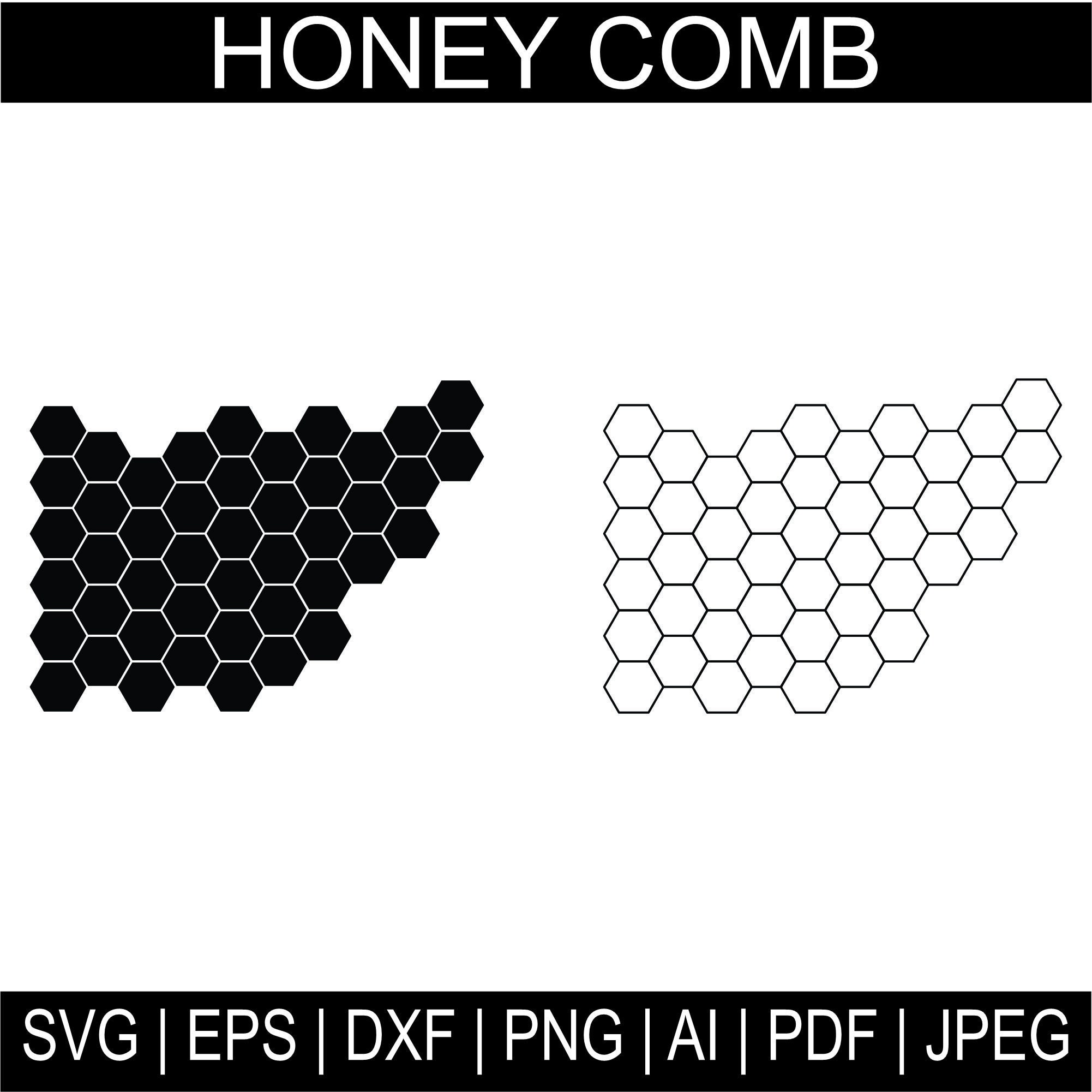 Honeycomb Svg, Honey Svg, Honeycomb Pattern Svg, Beehive Svg, Hive Svg ...