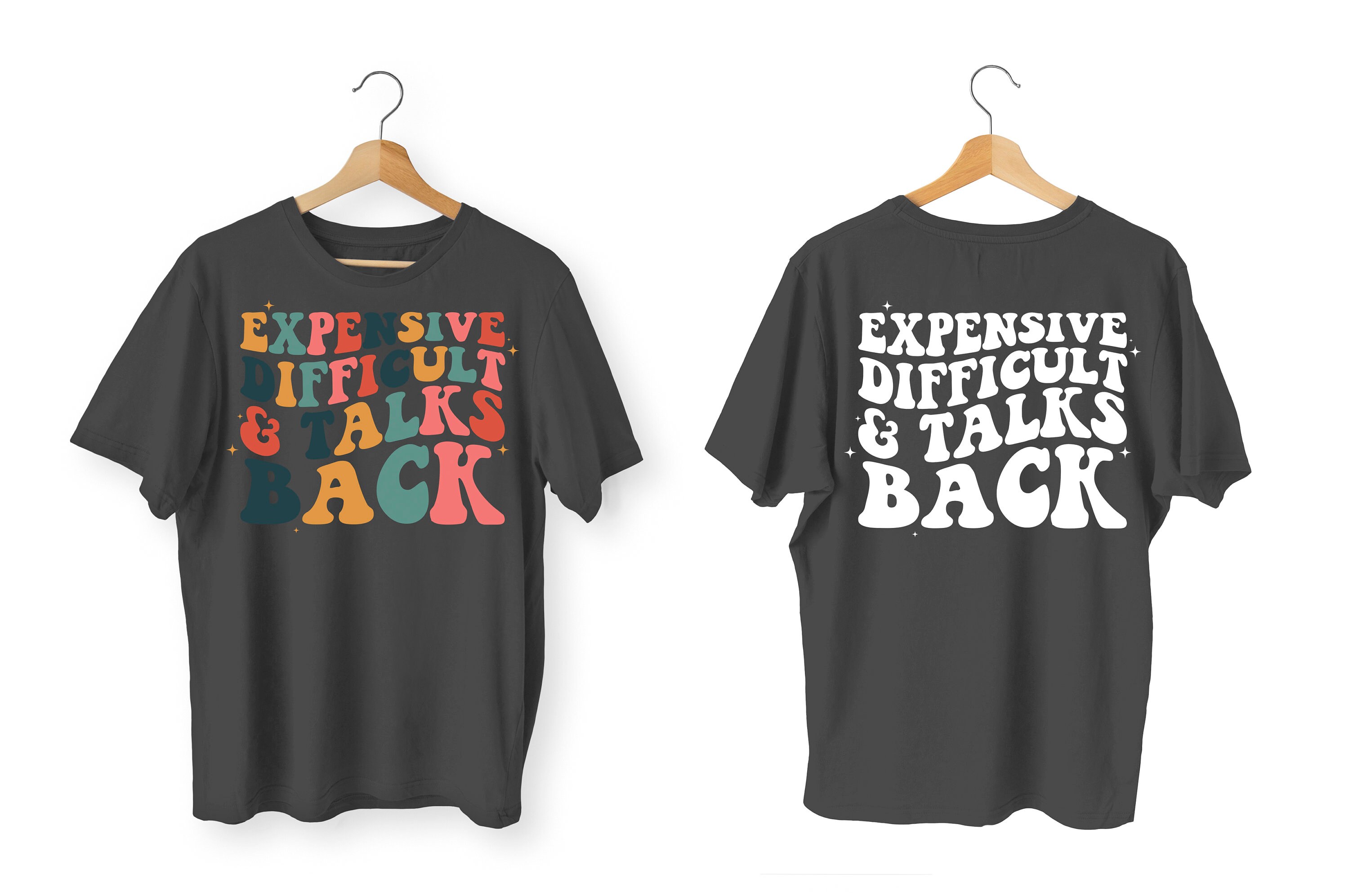 Expensive Difficult and Talks Back Svg, Wavy Svg, Wavy Text, Retro Svg ...