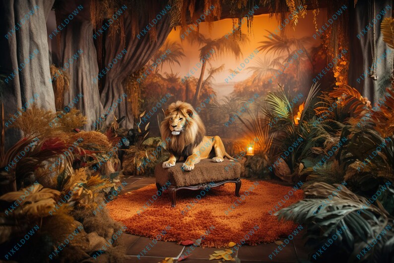 Lion King Theme Backdrops - Etsy