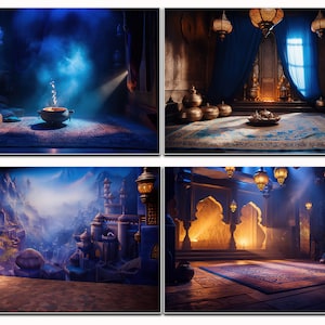 Aladdin Theme Backdrops - Etsy