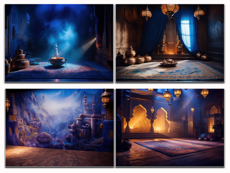 Aladdin Theme Backdrops - Etsy