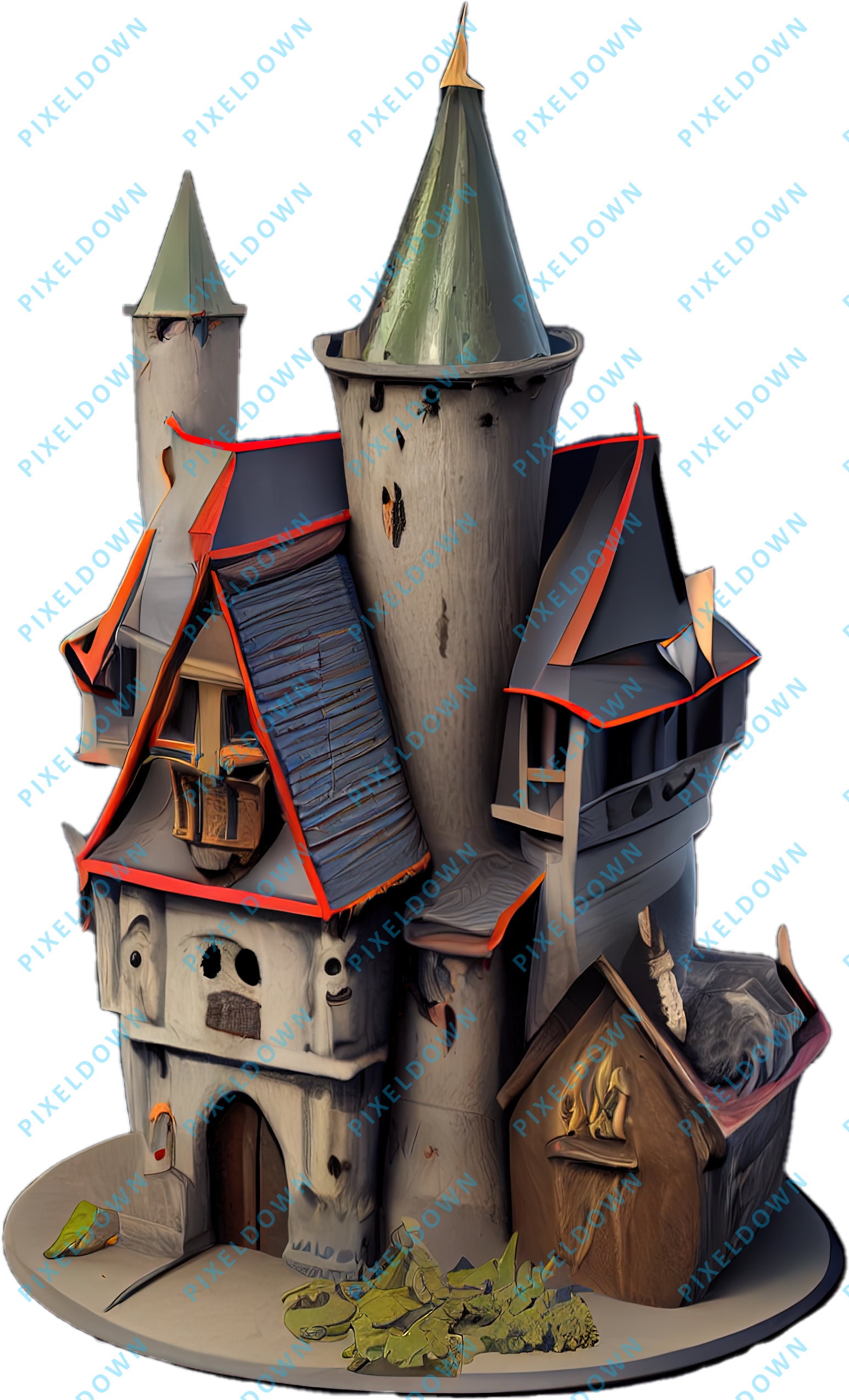 MASSIVE 100 Transparent PNG Fantasy / Fairytale Props - Etsy