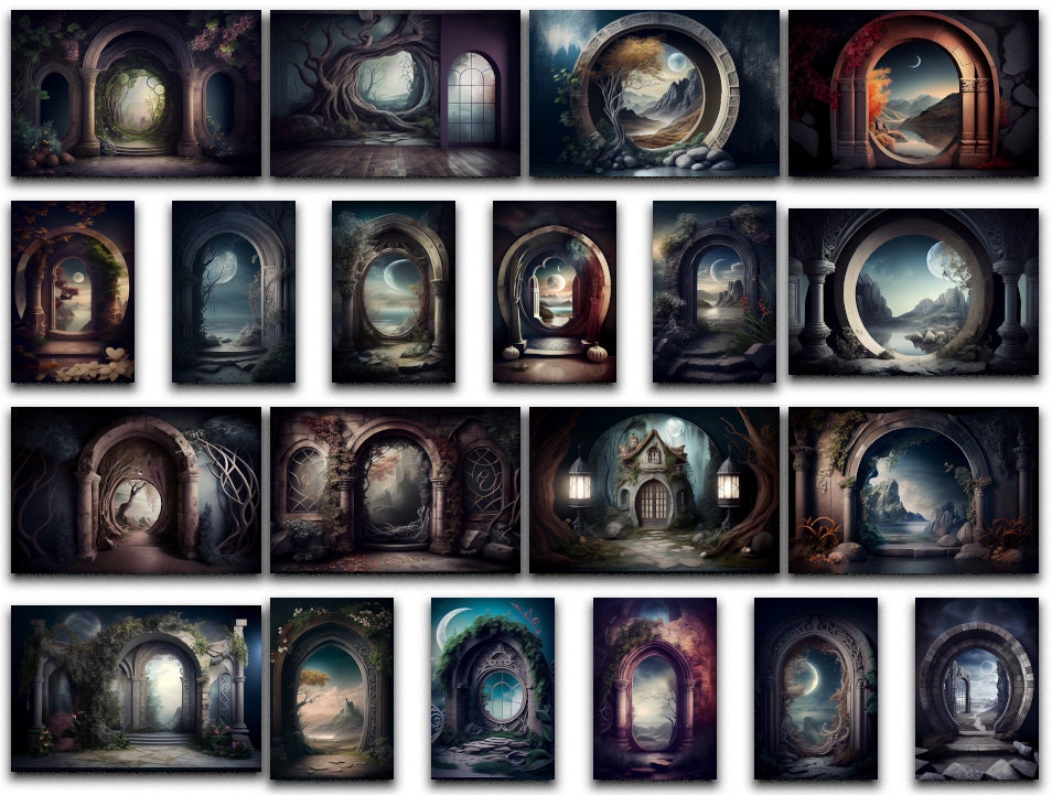 20x Fantasy Backdrops - Etsy