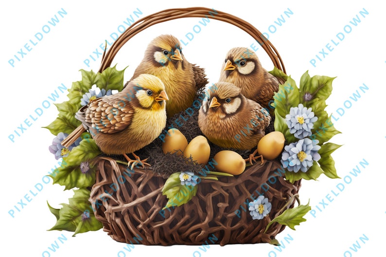 Easter Chicks Collection - Etsy