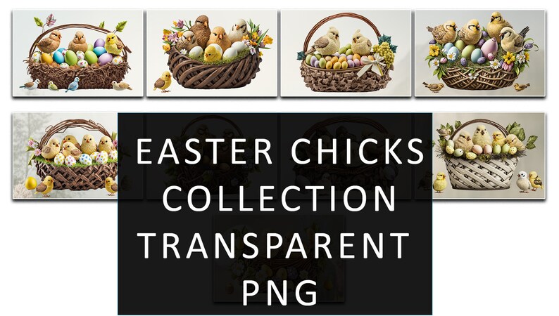 Easter Chicks Collection - Etsy