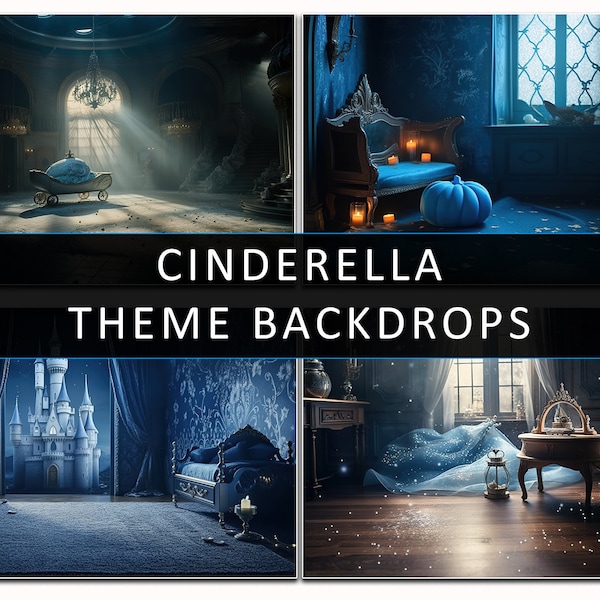 Cinderella Backdrop - Etsy