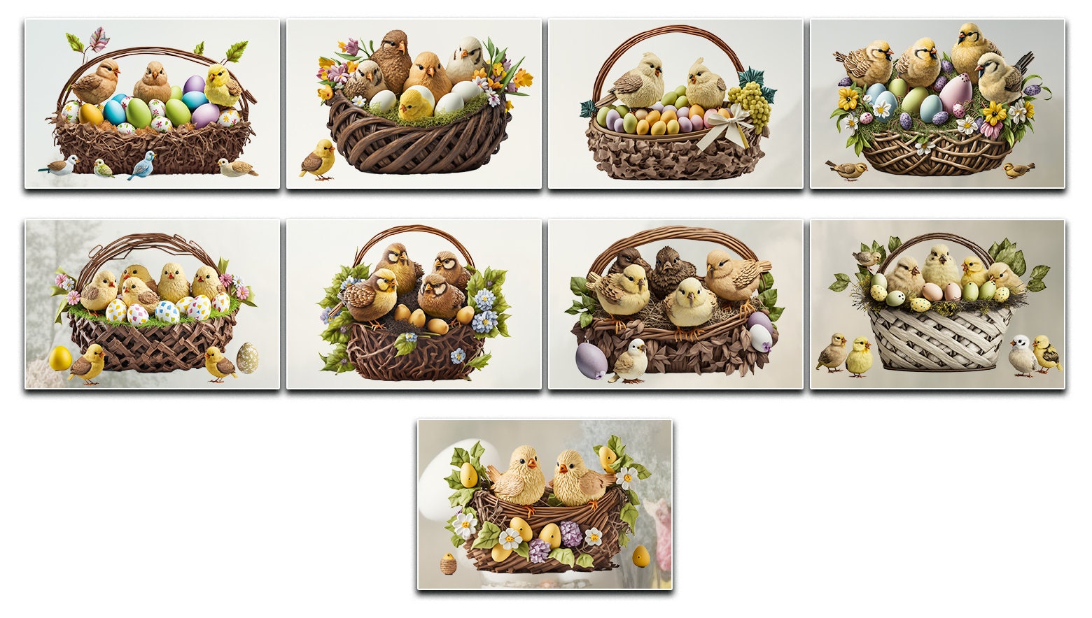 Easter Chicks Collection - Etsy