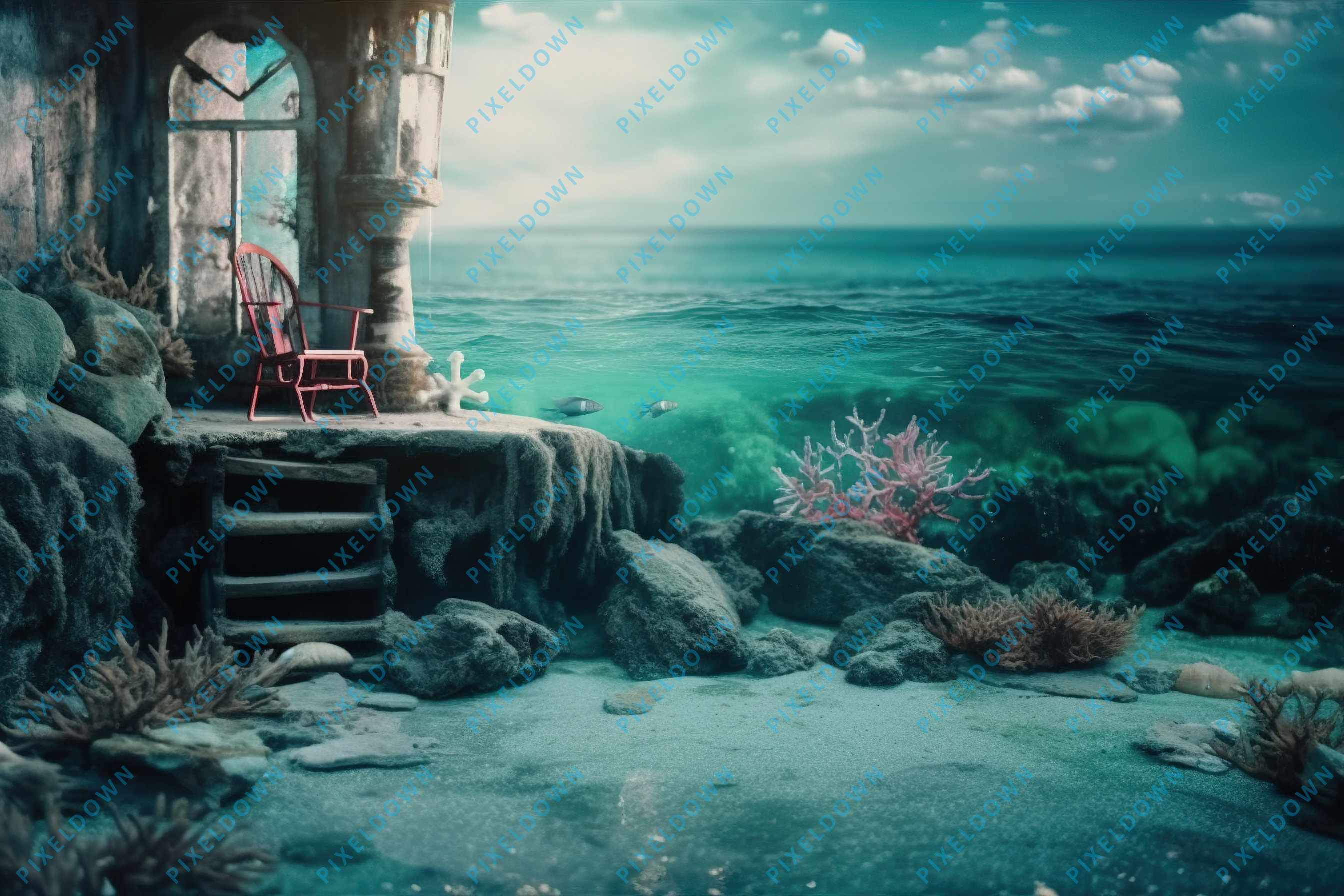 Little Mermaid Theme Backdrops - Etsy