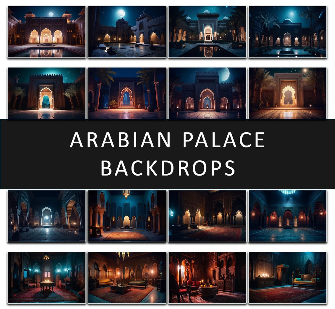 Arabian Palace Theme Backdrops - Etsy