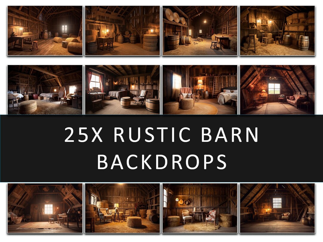 25 Rustic Barn Photography Backdrops - Etsy