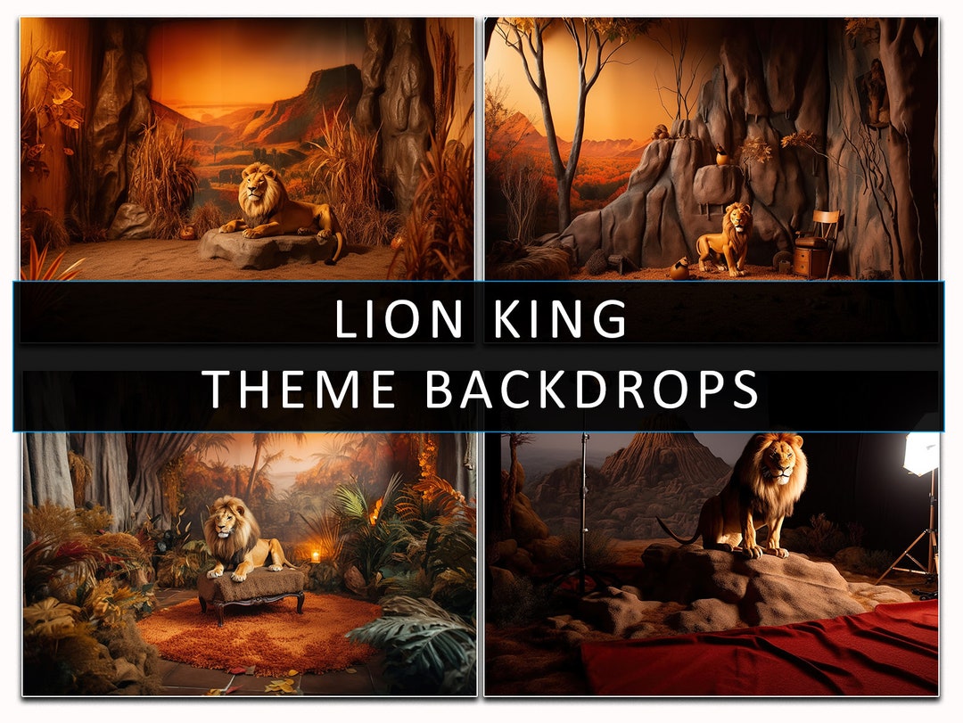 Lion King Theme Backdrops - Etsy