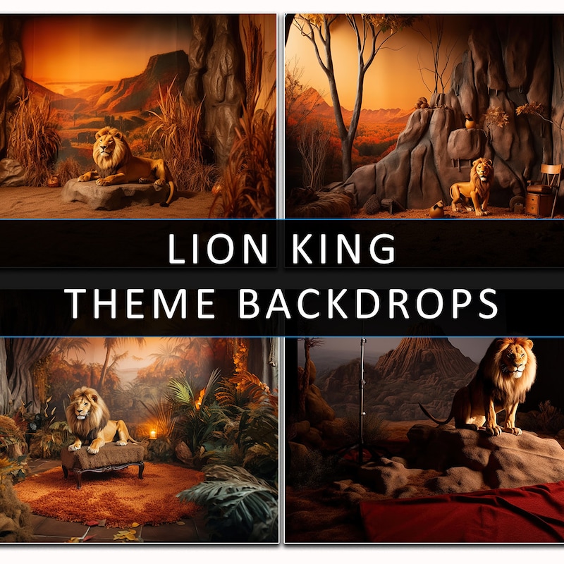 Lion King Backdrop - Etsy