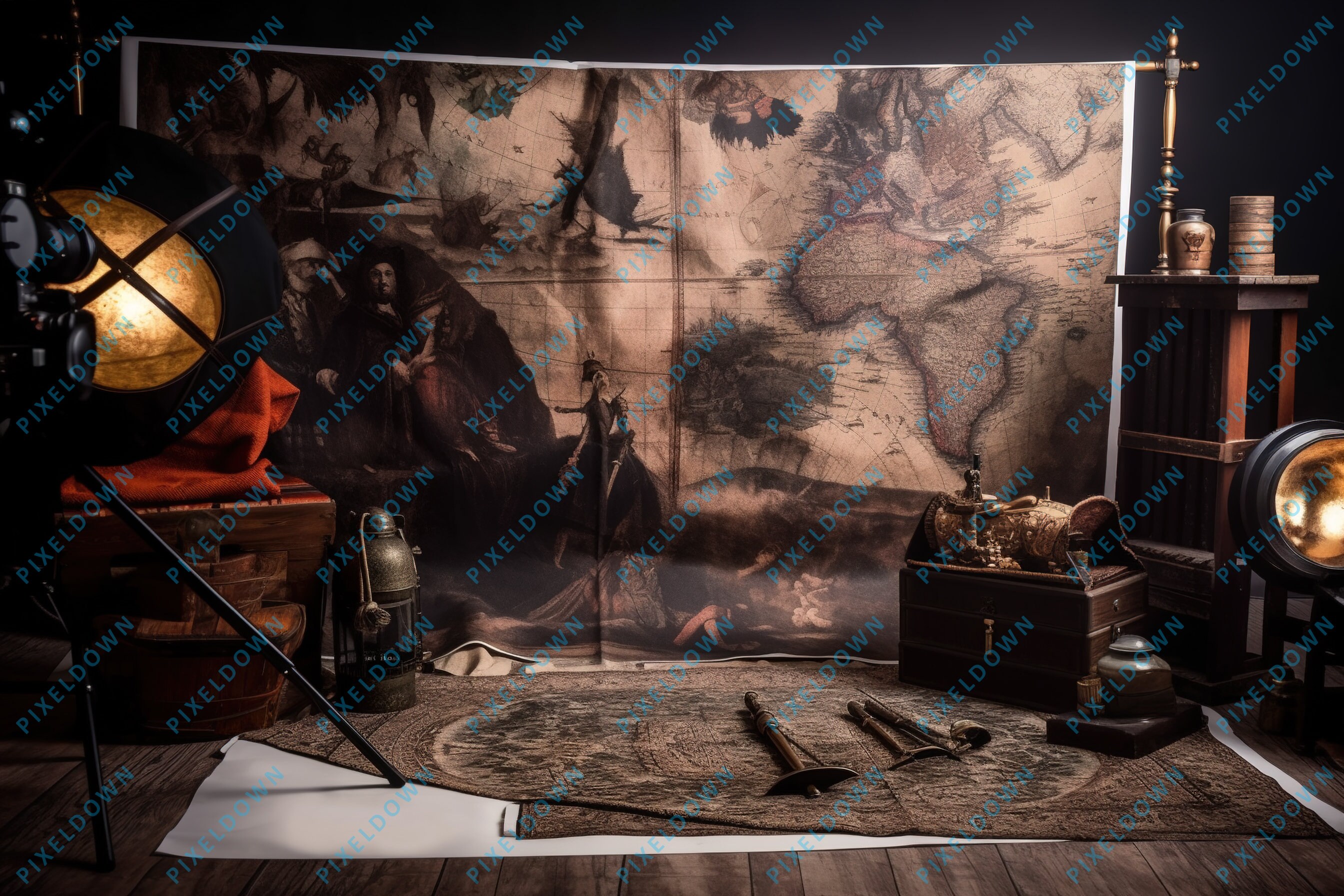 Pirates Theme Backdrops - Etsy
