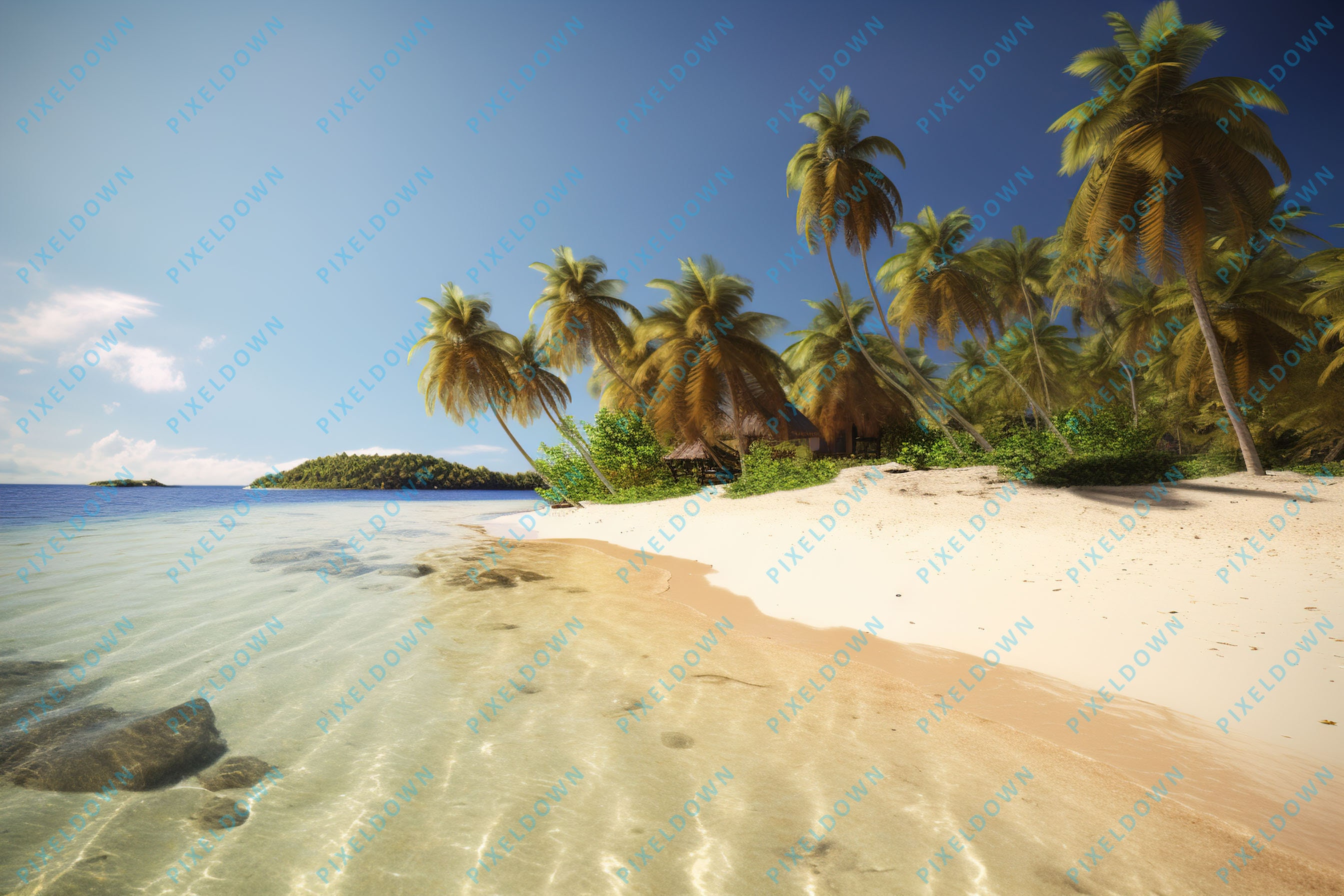 24 Tropical Island Backdrops - Etsy