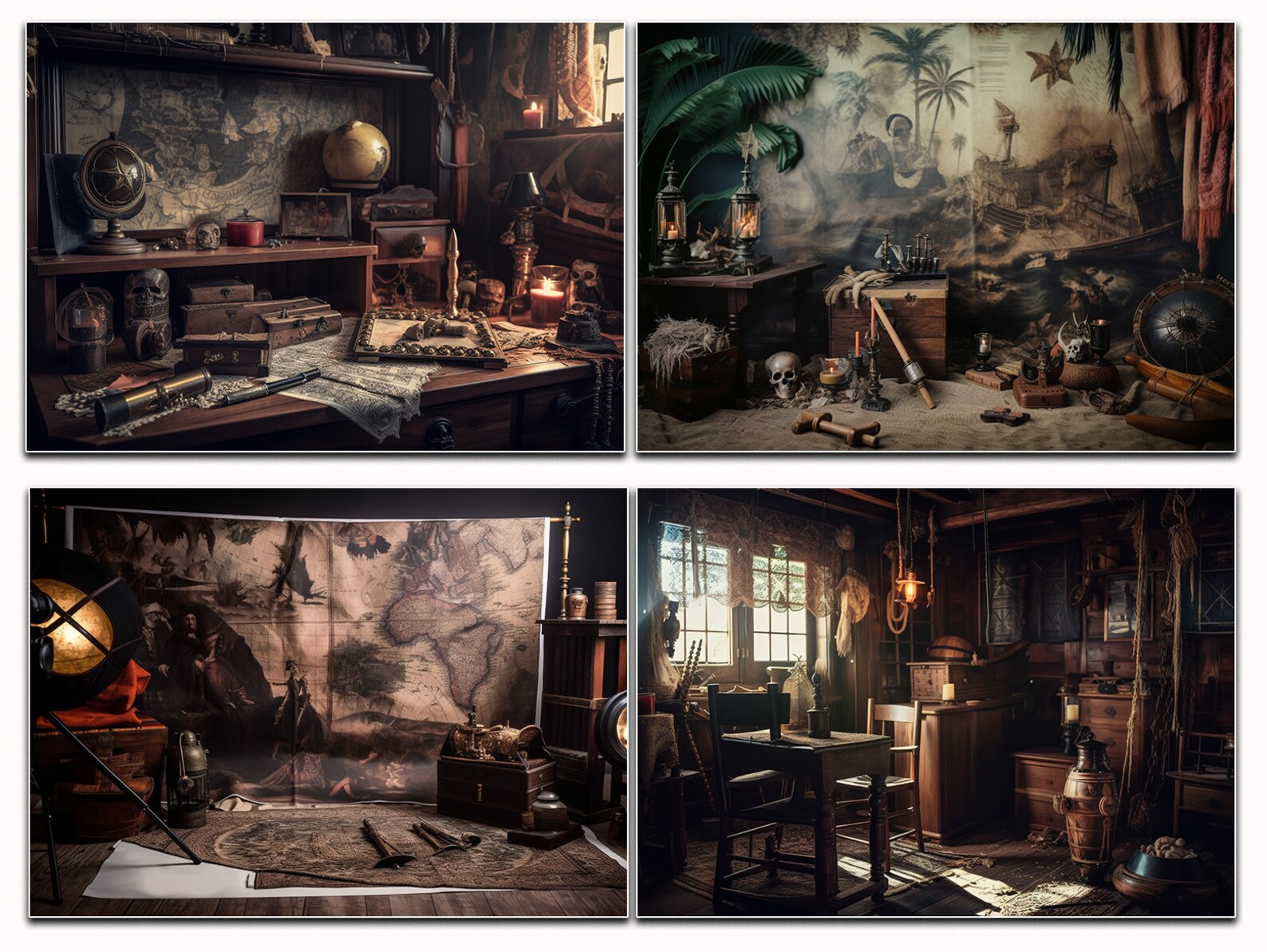 Pirates Theme Backdrops - Etsy