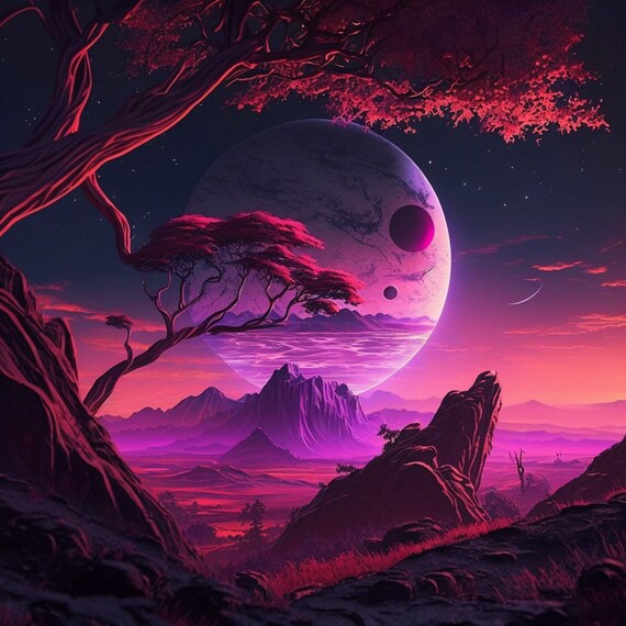 Alien Planet Art
