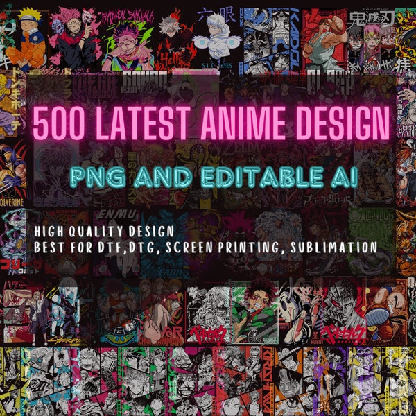 Anime - Etsy