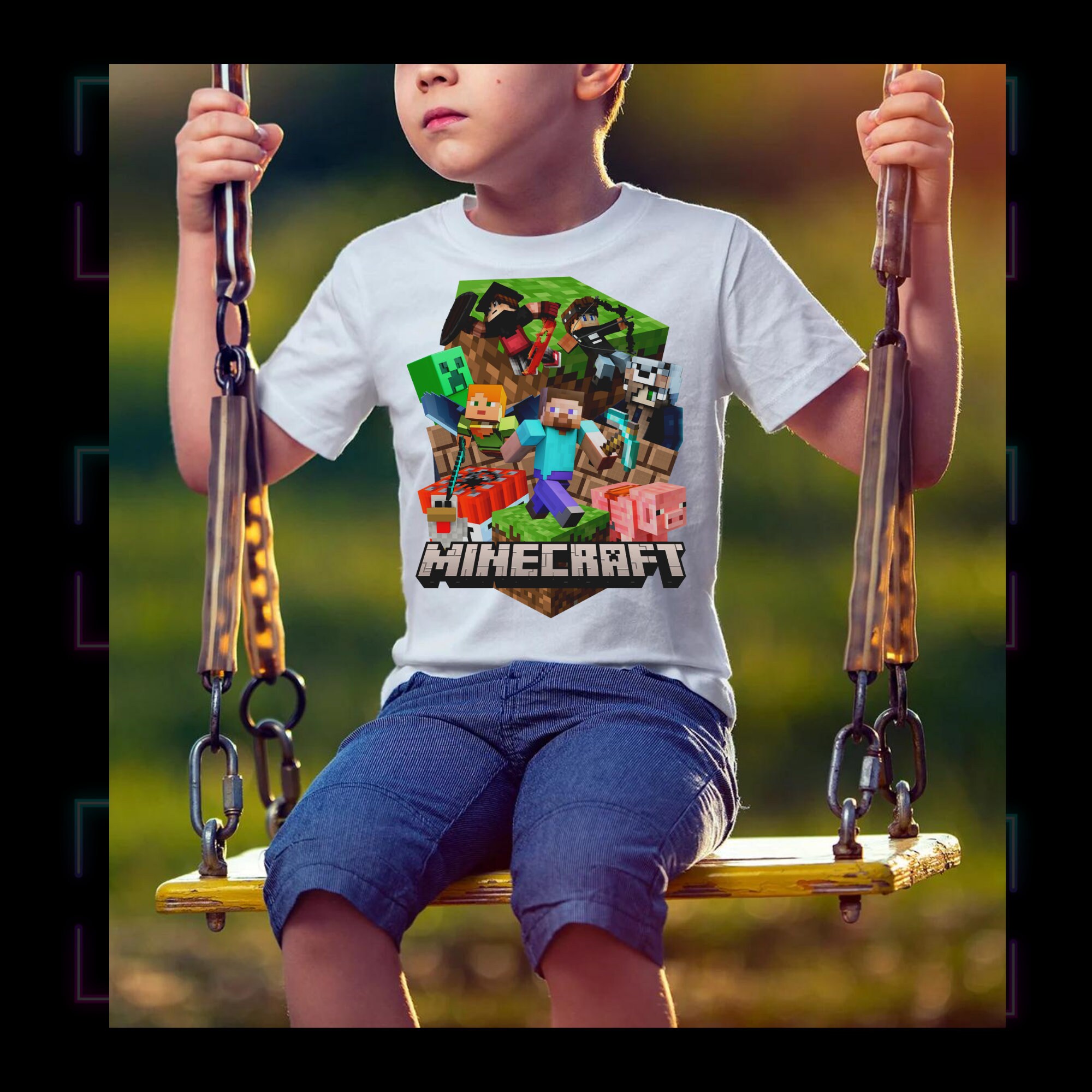 Minecraft Shirt PNG Minecraft Clipart Png Minecraft Shirt - Etsy Denmark