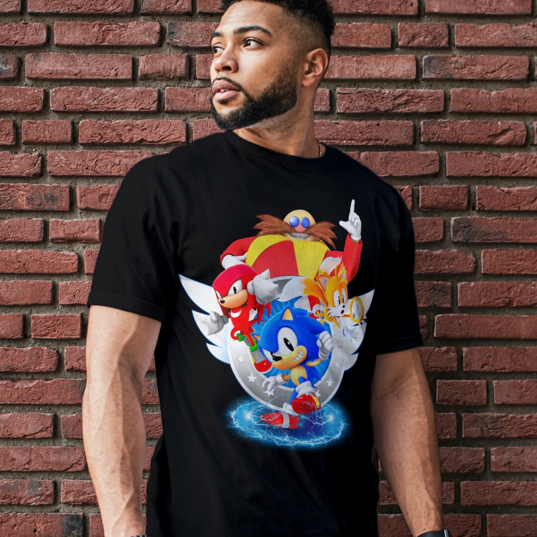 Sonic Shirt PNG, Sonic The Hedgehog Png, Transparent Image, Printable ...