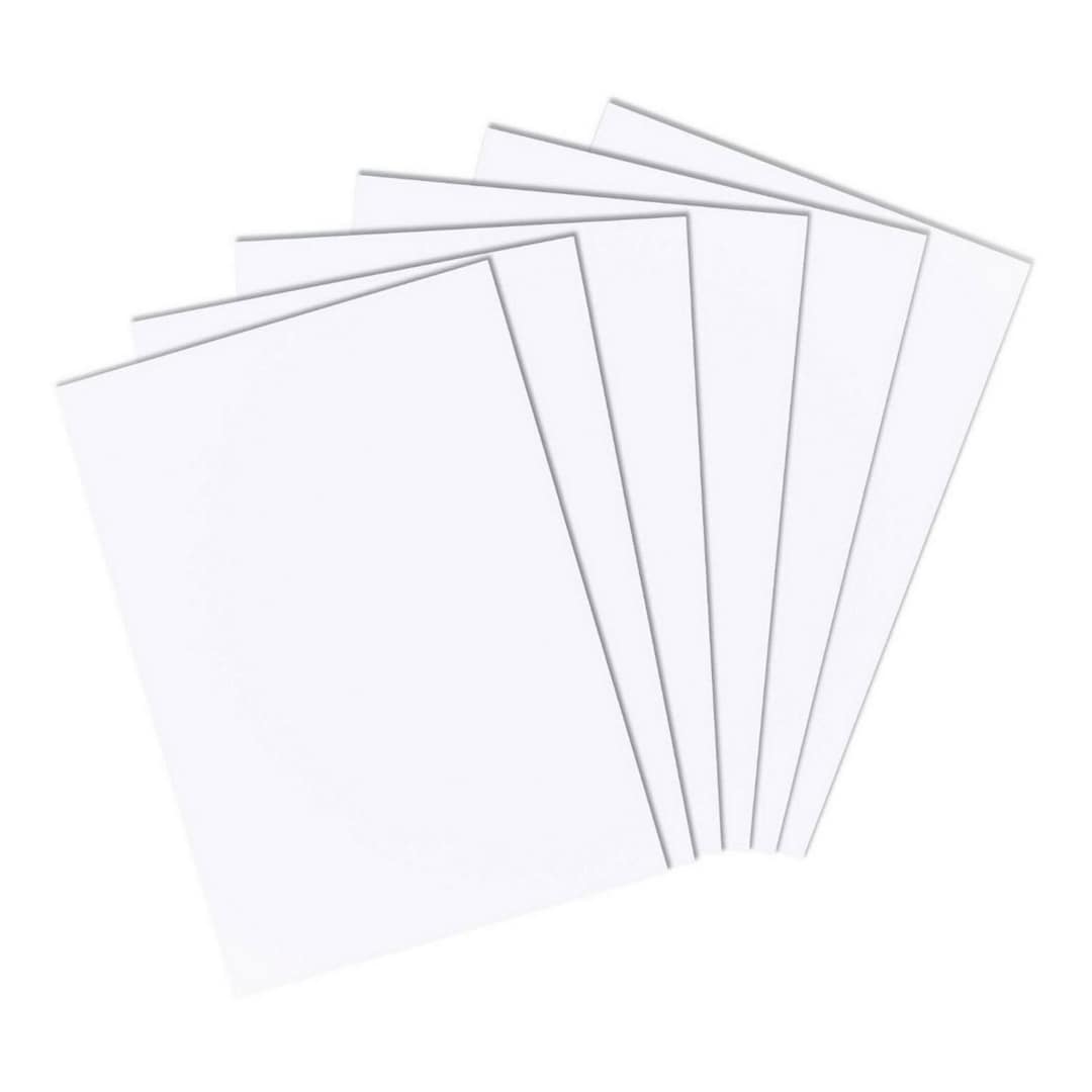 120gsm White Thick Paper A2 A3 A4 A5 A6 White Thin Card Cardstock Paper ...