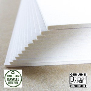 Thick Craft Card: A2 A3 A4 A5 A6 Mount Board, 1-2mm - Etsy UK