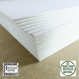 Thick Craft Card: A2 A3 A4 A5 A6 Mount Board, 1-2mm - Etsy UK