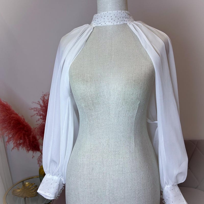 Chiffon Shrug - Etsy