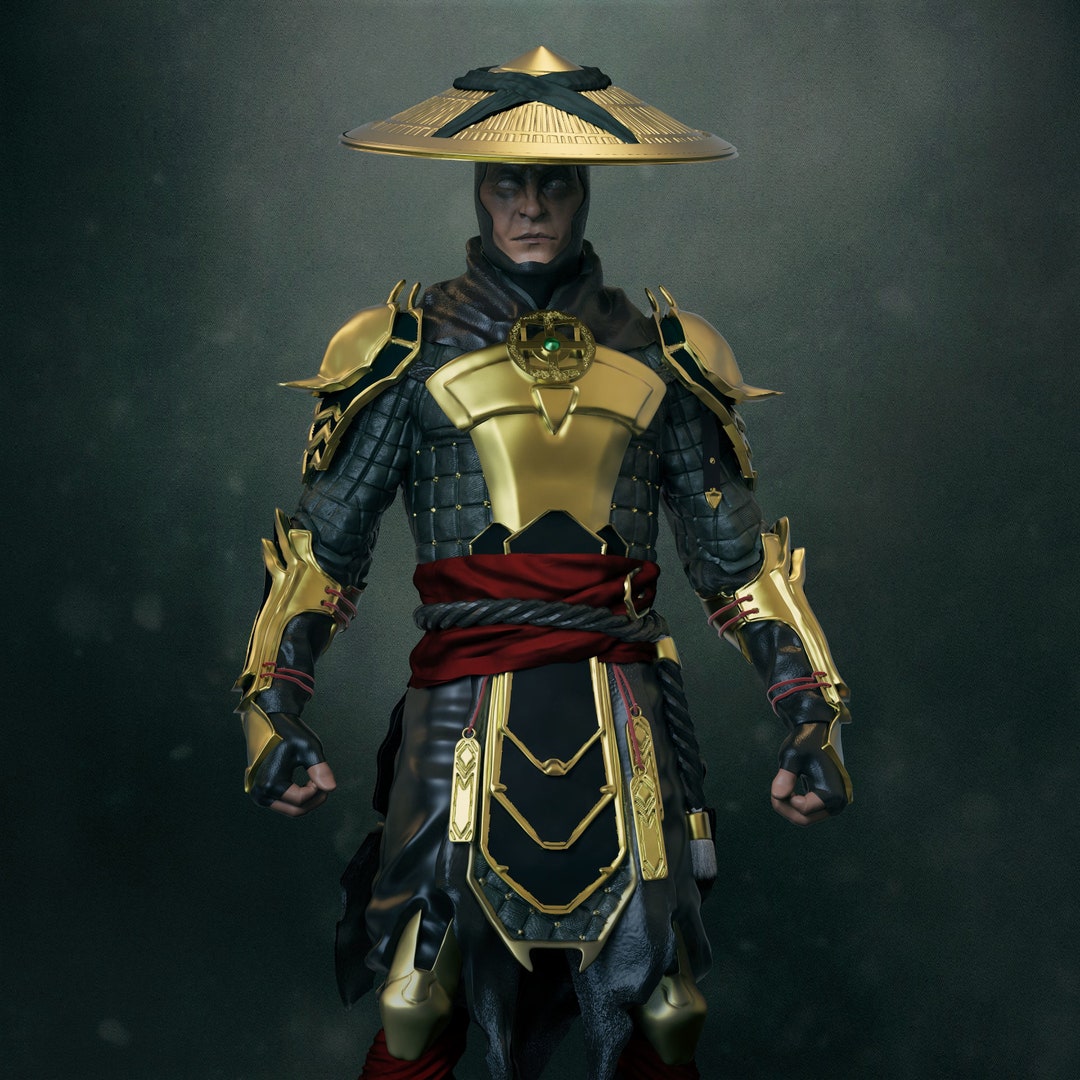 Raiden Figure Stl, Mortal Kombat Figure 3D Stl File, Stl, Instantly ...