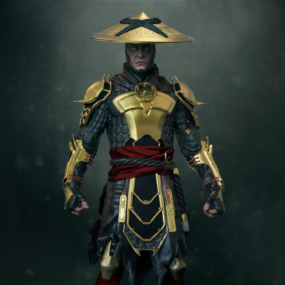 Dibujo De Raiden Mortal Kombat Iron Studios Mortal Kombat Raiden