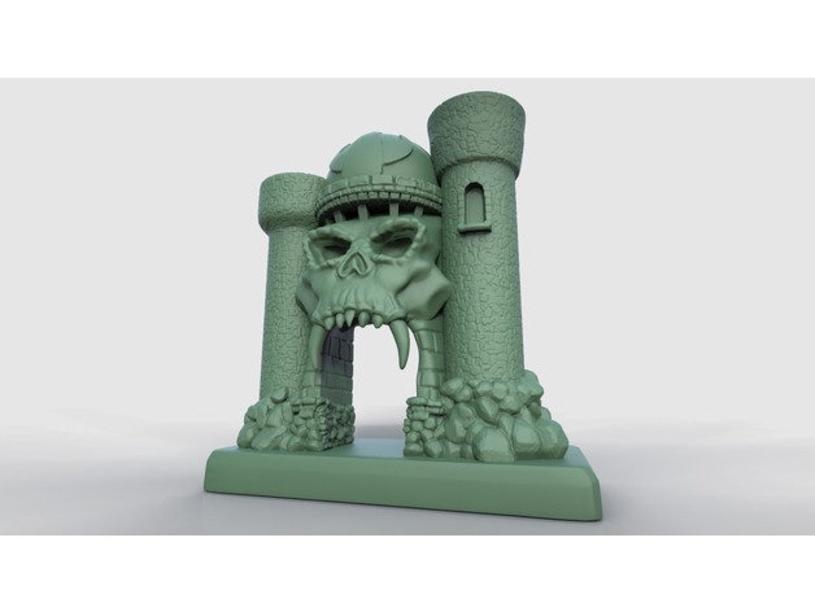Skull Castle Stl , 3D Stl File, Castle Stl, Movie STL, Instantly ...