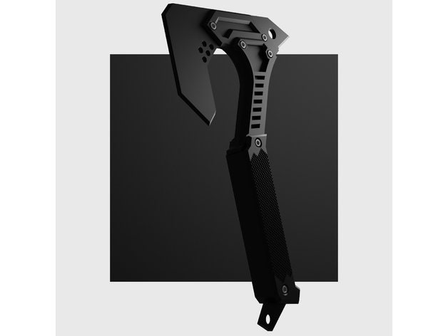 Viking Tactical Axe Stl , Tactical Axe 3D Stl File, Stl, Instantly ...