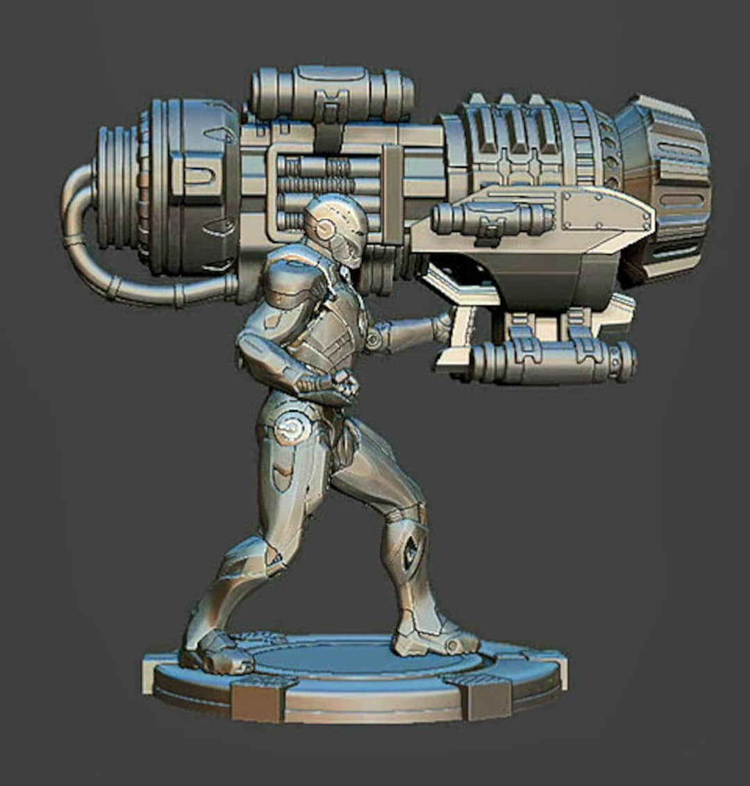 Iron Man MK7 Proton Cannon Stl 3D Stl File Marvel Stl - Etsy UK