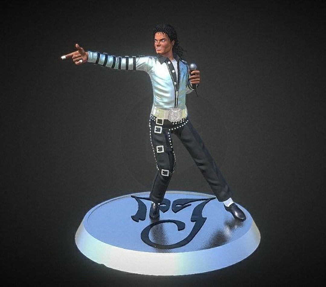 Michael Jackson Stl, 3D Stl Datei, Michael Jackson Figur Stl, Sofort ...