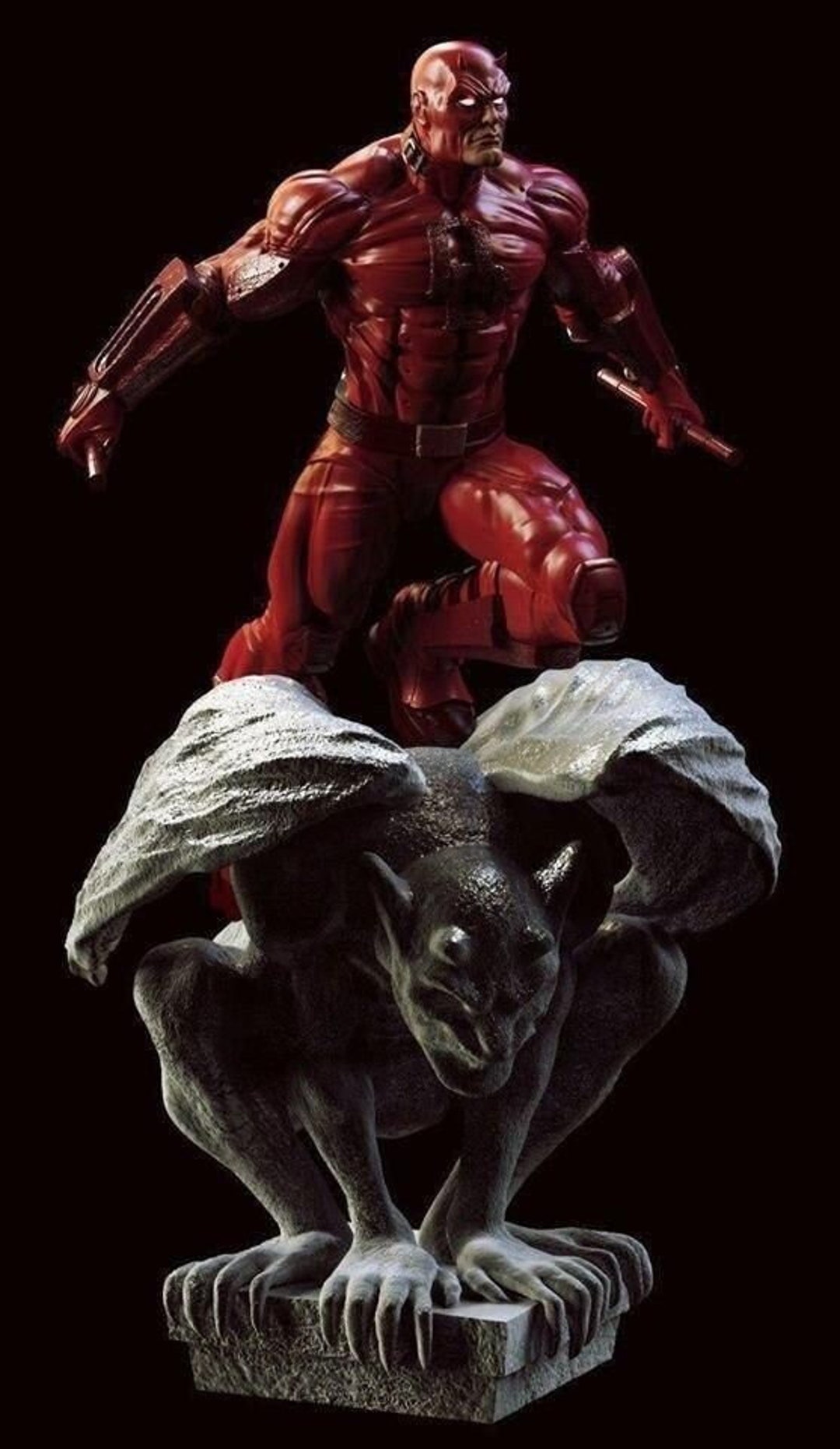 Daredevil Statue Stl , Daredevil Figure 3D Stl File, Stl, Instantly ...