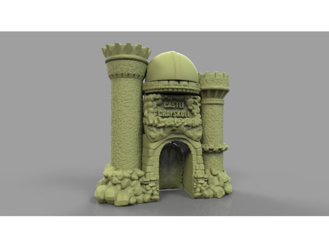 Skull Castle Stl , 3D Stl File, Castle Stl, Movie STL, Instantly ...